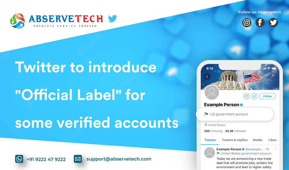Twitter to Introduce Official Label for Some Verified Accounts ...